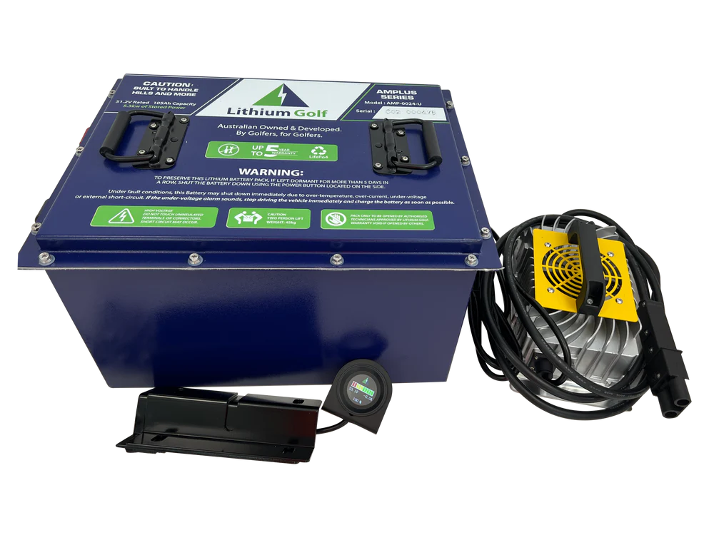 48V Club Car Precedent, Tempo & Onwards Lithium Golf Cart Battery Conv