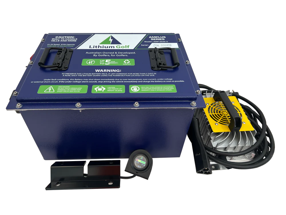 48V Universal Lithium Golf Cart Battery Conversion Kit with On-board C