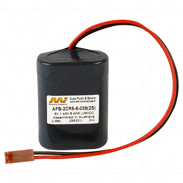 Lithium Battery for Zip Lavatory Auto Flush Sensors