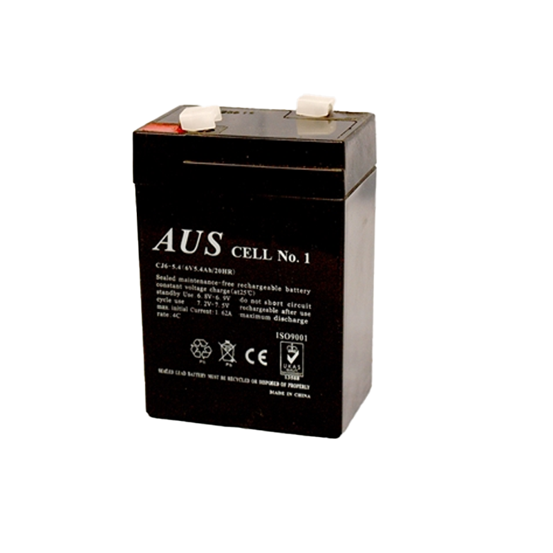 Auscell 6V 5.4Ah Sealed Lead Acid Battery (CJ6-5.4)