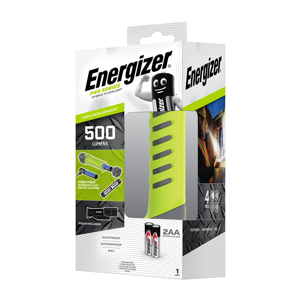 Energizer Pro Series Hybrid Handheld 500 LUMENS YPHH21P