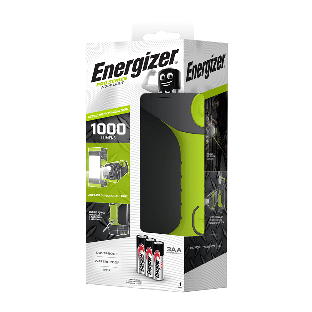 Energizer Pro Series Work Light 1000 LUMENS YPWL31P