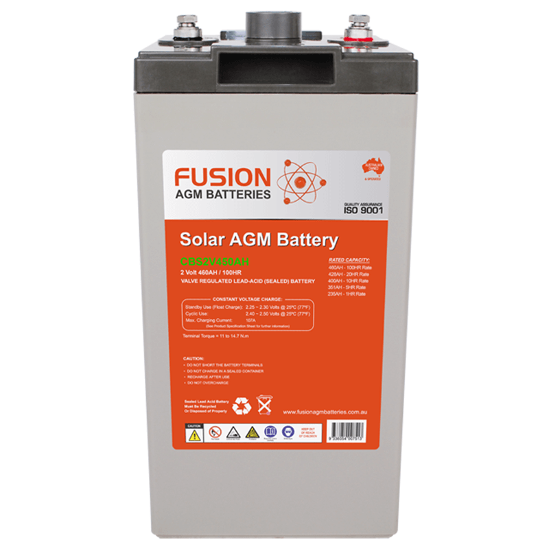 Fusion Solar AGM 2V Solar Battery CBS2V450AH