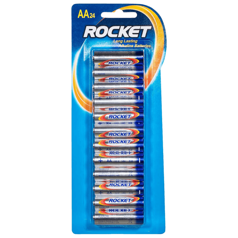 Rocket AA Batteries 24 Pack