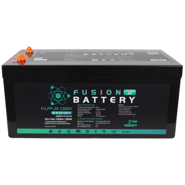 Fusion Lithium 36V Deep Cycle Battery V-LFP-36-120EV