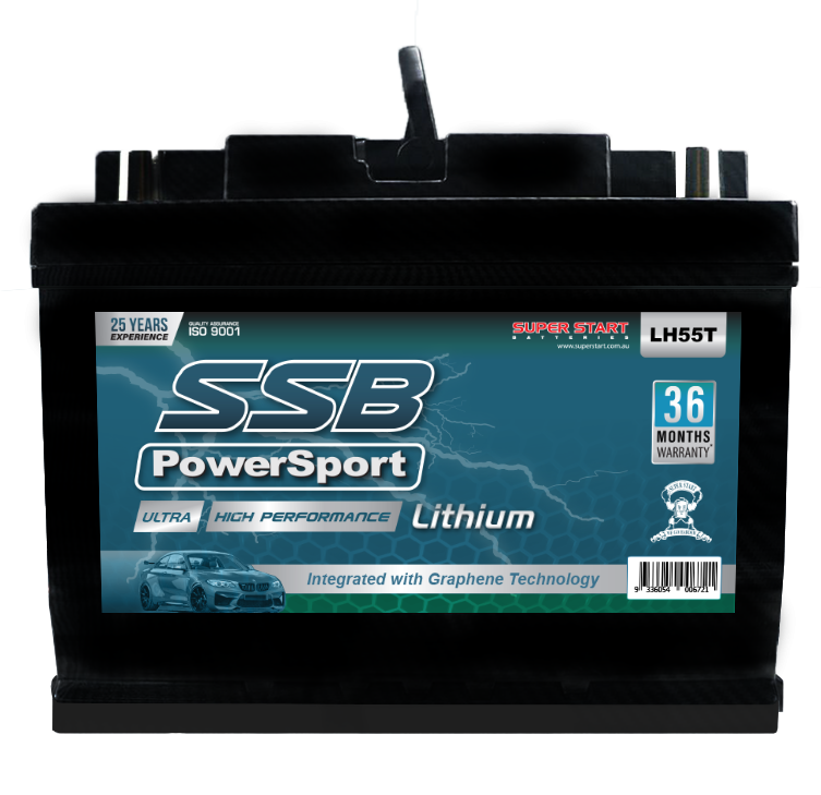 SSB 12V 1200CCA LH55T High Performance Starting Graphene Lithium Batte
