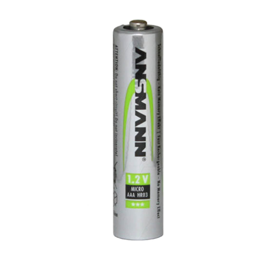 Ansmann AAA 1.2V 550mAh NiMH Raised Button Solar Batteries Bulk