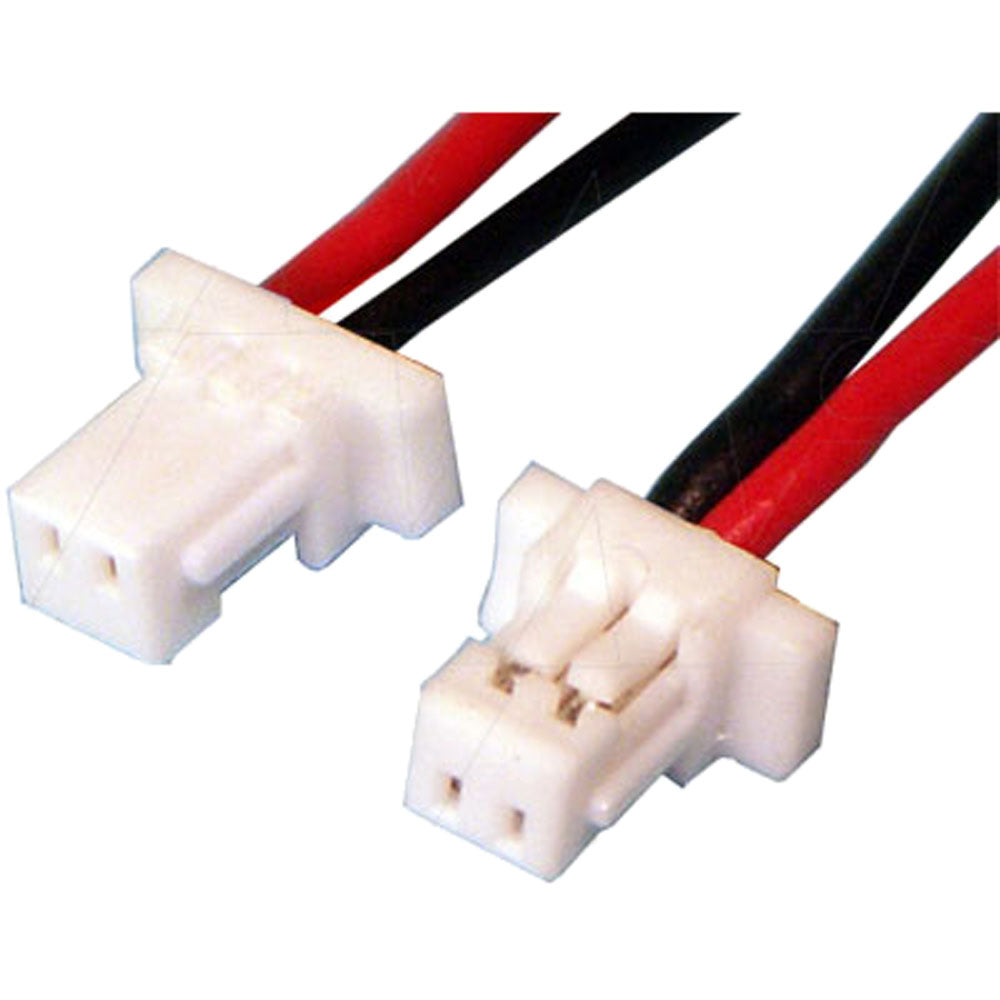 JST Type SHR-02V-S-B complete with 150mm leads.