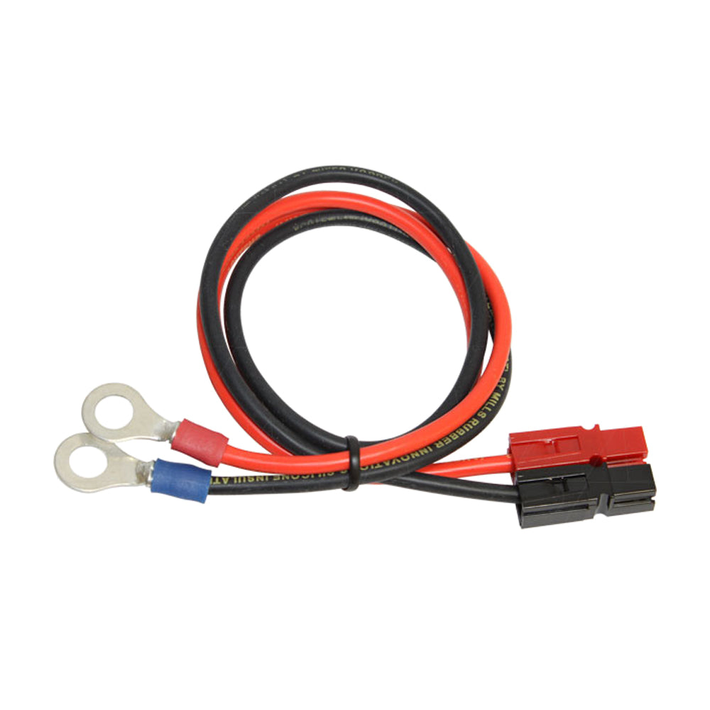 M6 6mm Ring Terminal to Anderson Connector 12AWG Black & Red 400mm 40A