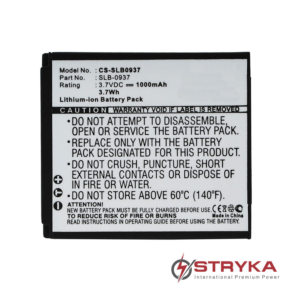 SAMSUNG SLB-0937 3.7V 1000mAh Li-ion
