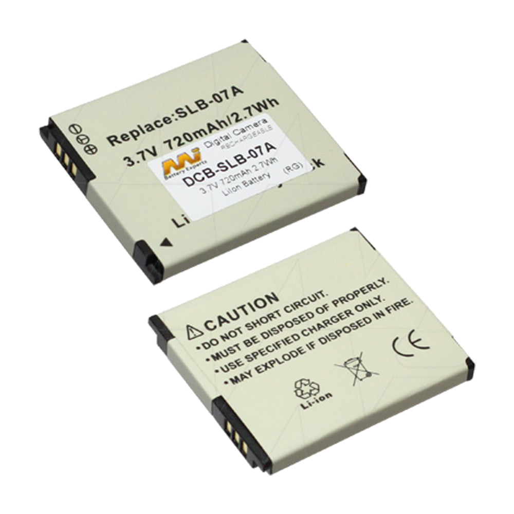 3.7V 720mAh LiIon Digital Camera battery suit. for Samsung