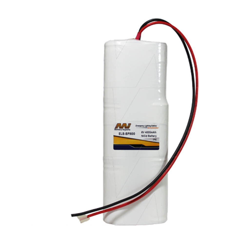 Emergency Lighting Battery Pack for White Lite 5xD cell twinstick batt