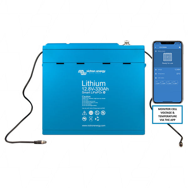 Victron Energy BAT512132410 12.8V 330Ah Lithium Iron Phosphate (LiFePO