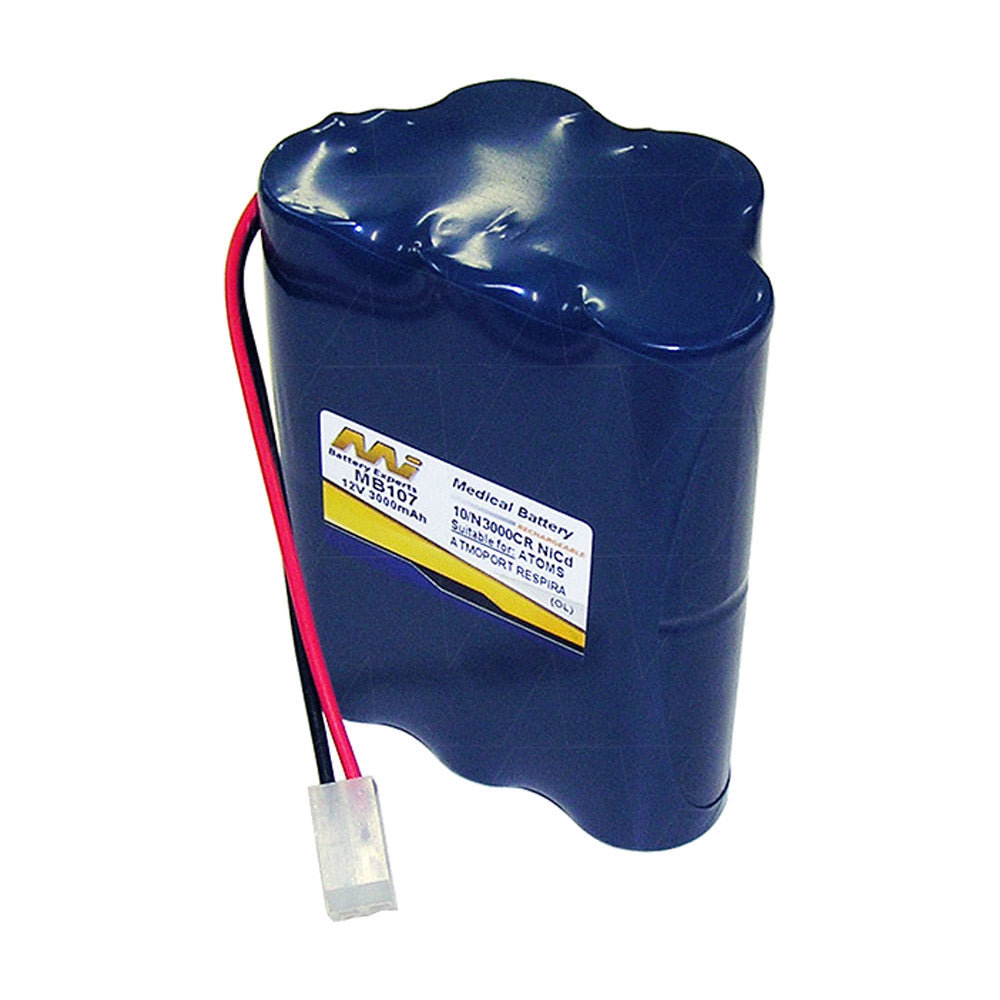 Medical battery suit. for Atmos N' Atmoport Tracheal Respirator