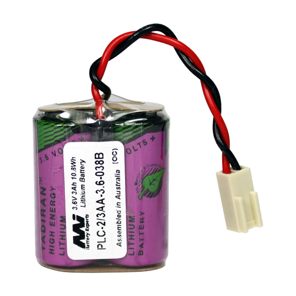 3.6V 3000mAh Lithium PLC-CNC battery