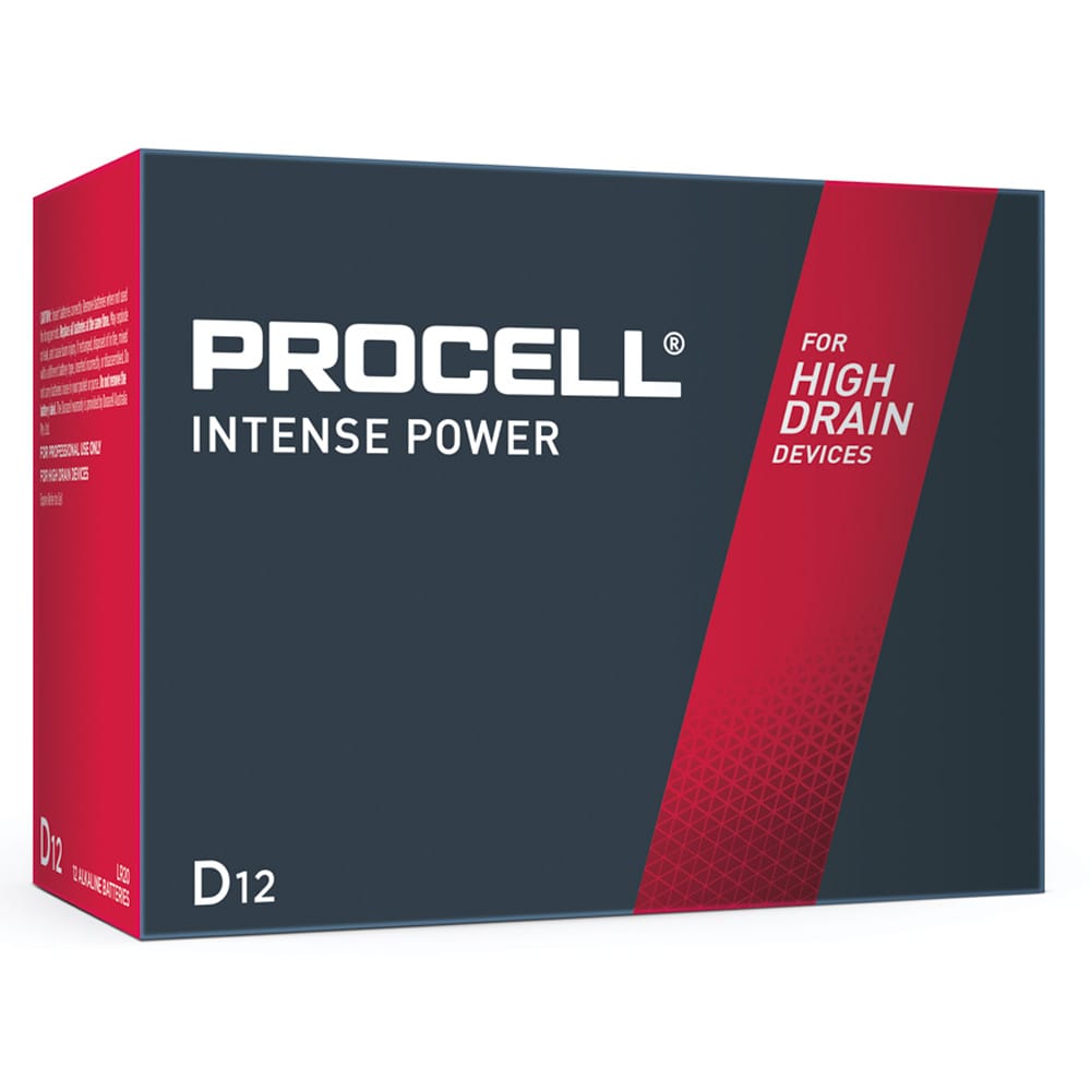 Procell INTENSE Power D Size Battery | PX1300 1.5V Alkaline